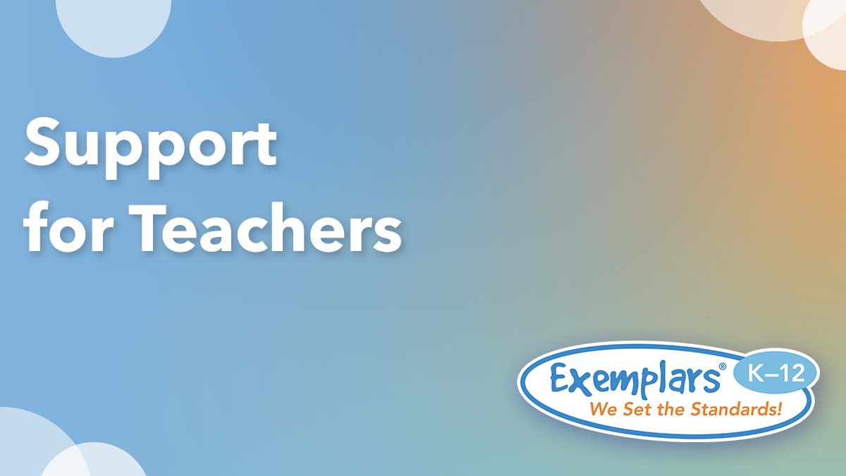 Remote Learning- Support for Teachers | Exemplars