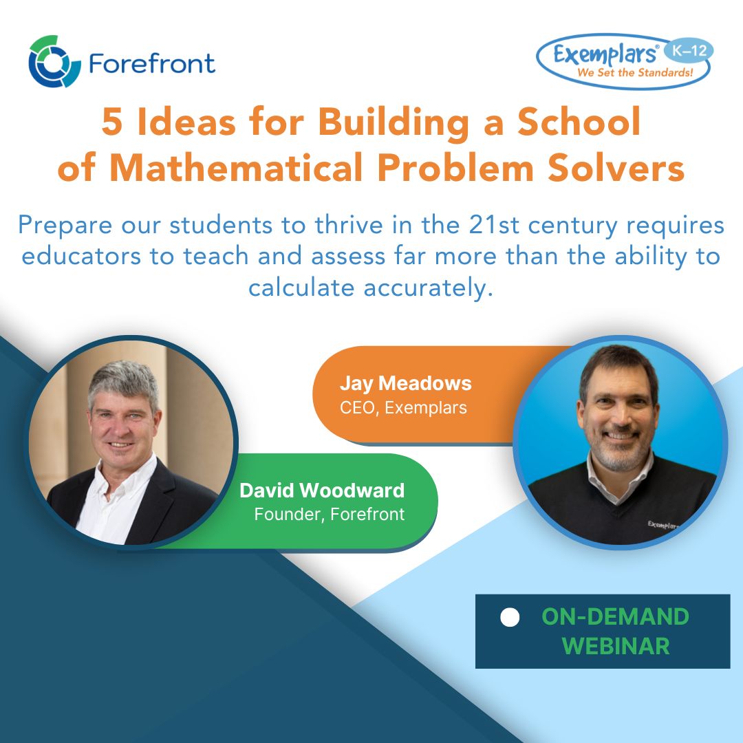 A School of Mathematical Problem Solvers | Exemplars